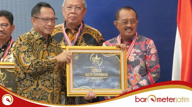 Membanggakan! Pemkot Surabaya Raih Tiga Besar Nasional SPM 2024